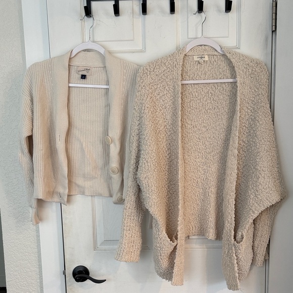 Universal Thread | Sweaters | Cozy Cream Openfront Sweaters | Poshmark